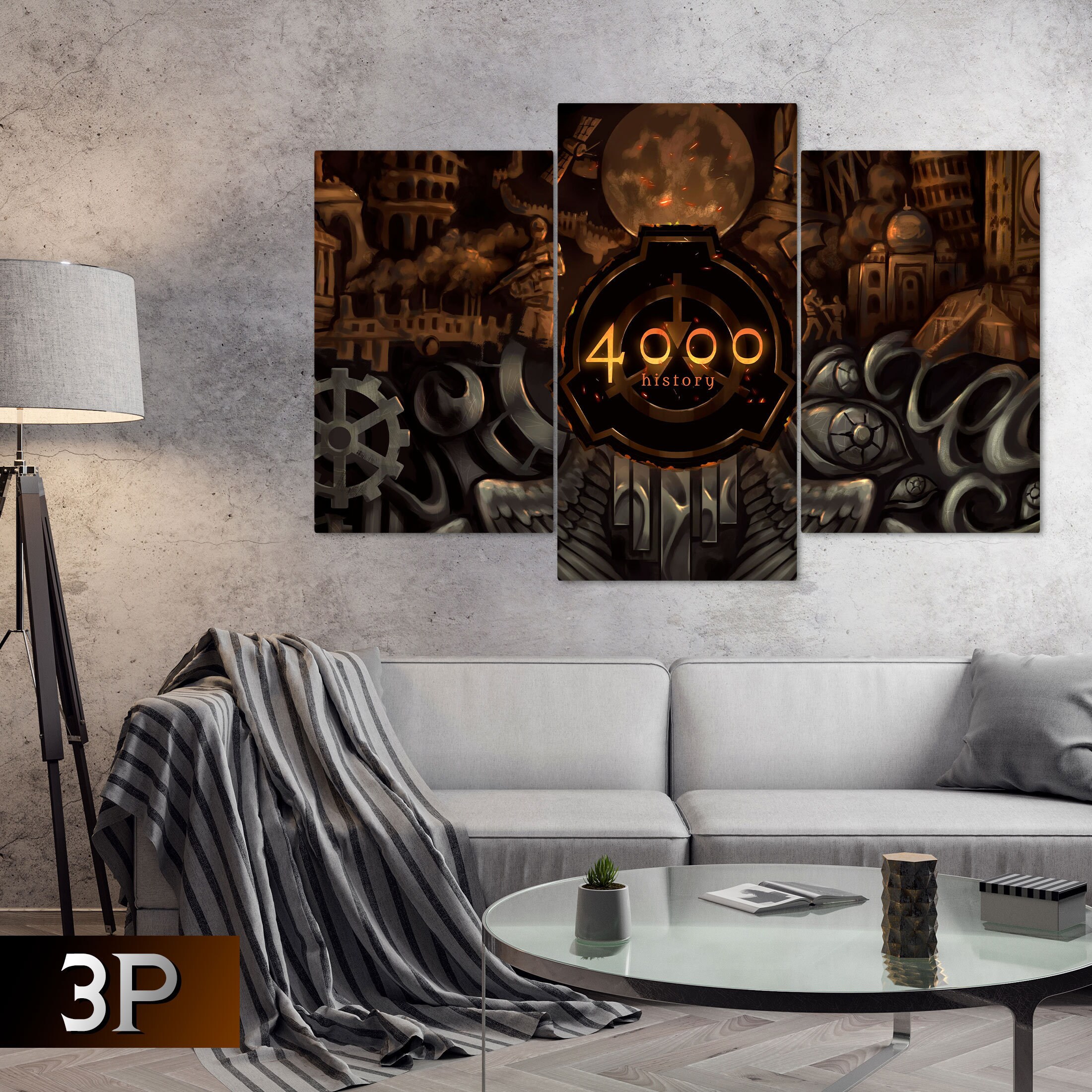 SCP Foundation Art SCP 40000 Science Fiction Wall Decor - Etsy UK