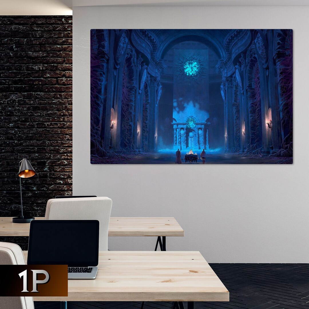 Lovecraftian Art Lovecraft World Mystery Canvas Dark - Etsy