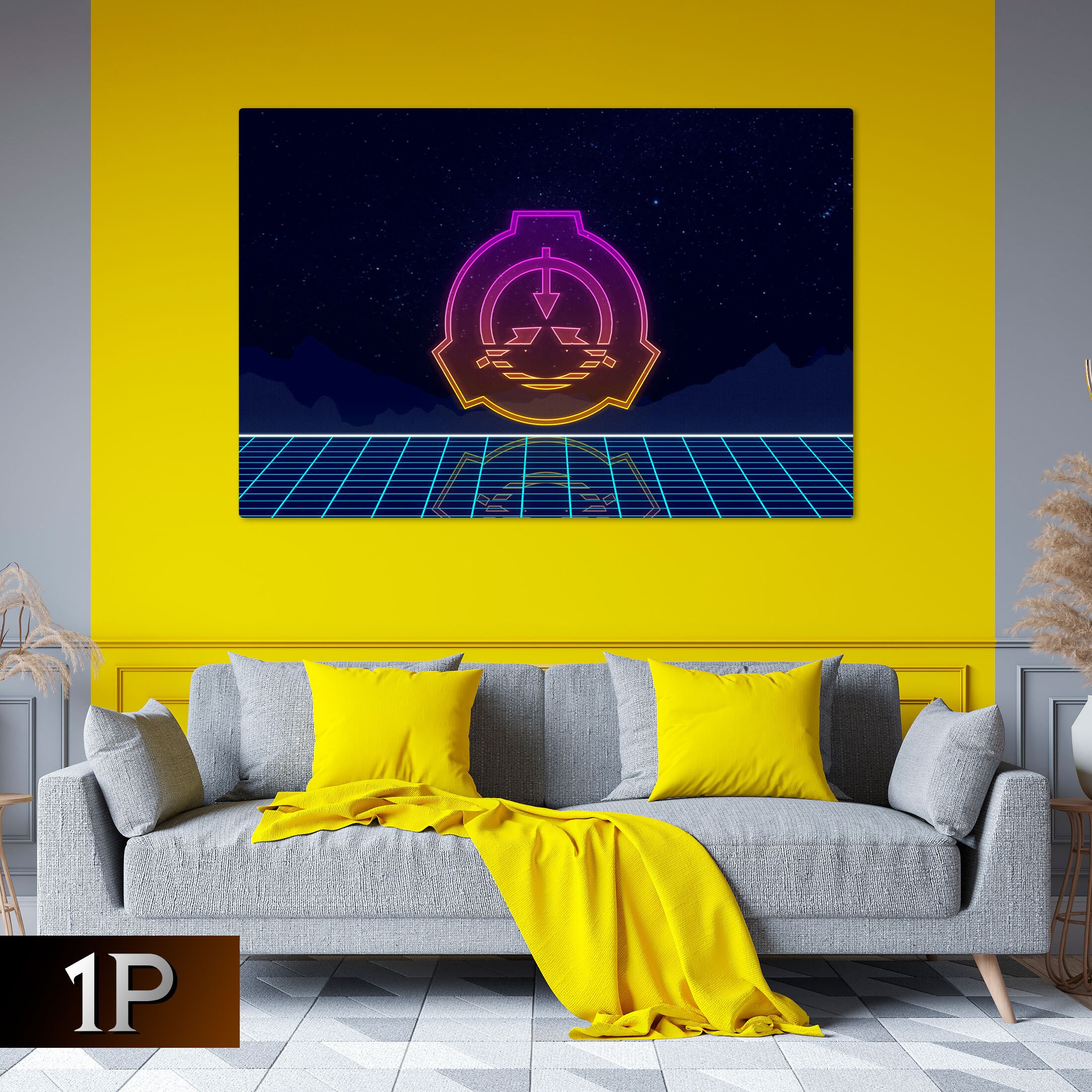 SCP Foundation Art SCP Logo Canvas SCP Wall Decor Science - Etsy Australia