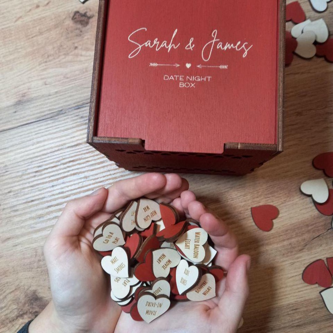 Date Night Tokens, Box Ideas, Personalized Gift for Her, Valentines Day ...