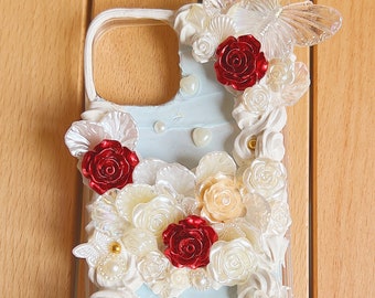 Red Rose Phone Case - Etsy