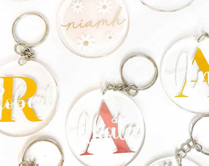 Personalised Acrylic Keychain Self Love Club Reminder Be Kind Custom ...