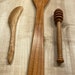 Set of Wood Utensils for Cooking Utensil Bundle Honey Dipper Hardwood ...