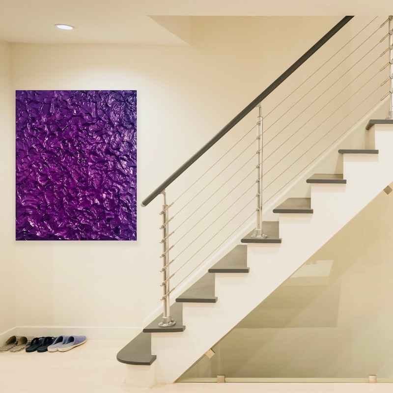 Purple Wall Art - Etsy