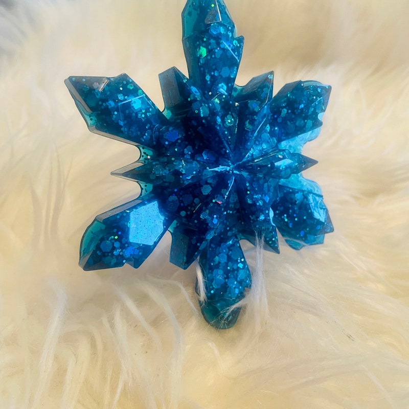 Glitter Snowflake - Etsy