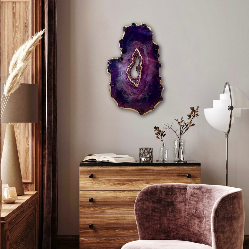 Geode Art - Etsy