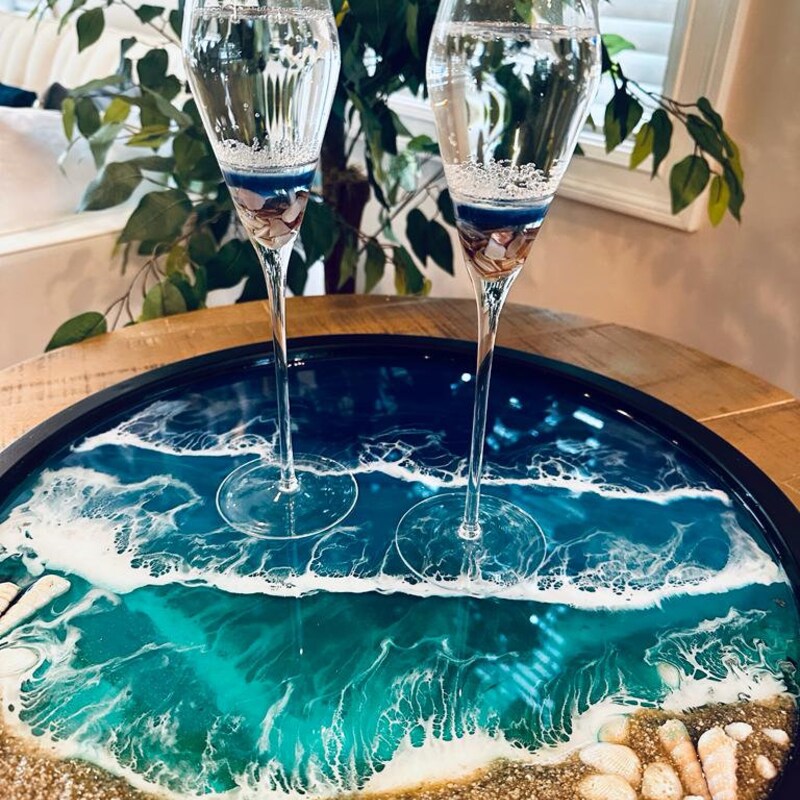 Resin Ocean Table - Etsy