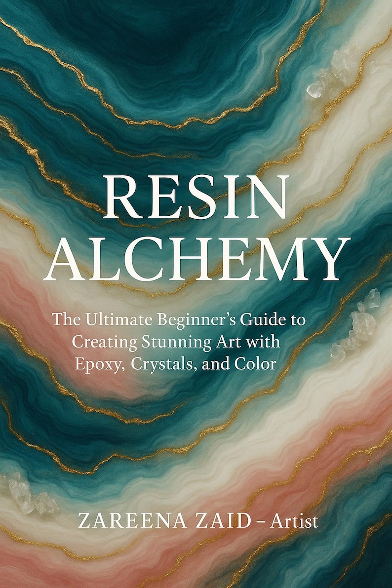 Resin Art Beginner's Guide: Step-by-step Tutorial (digital Download) - Etsy