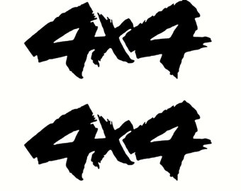 4x4 off Road 4WD Sticker Pack of 2 for Car - Etsy
