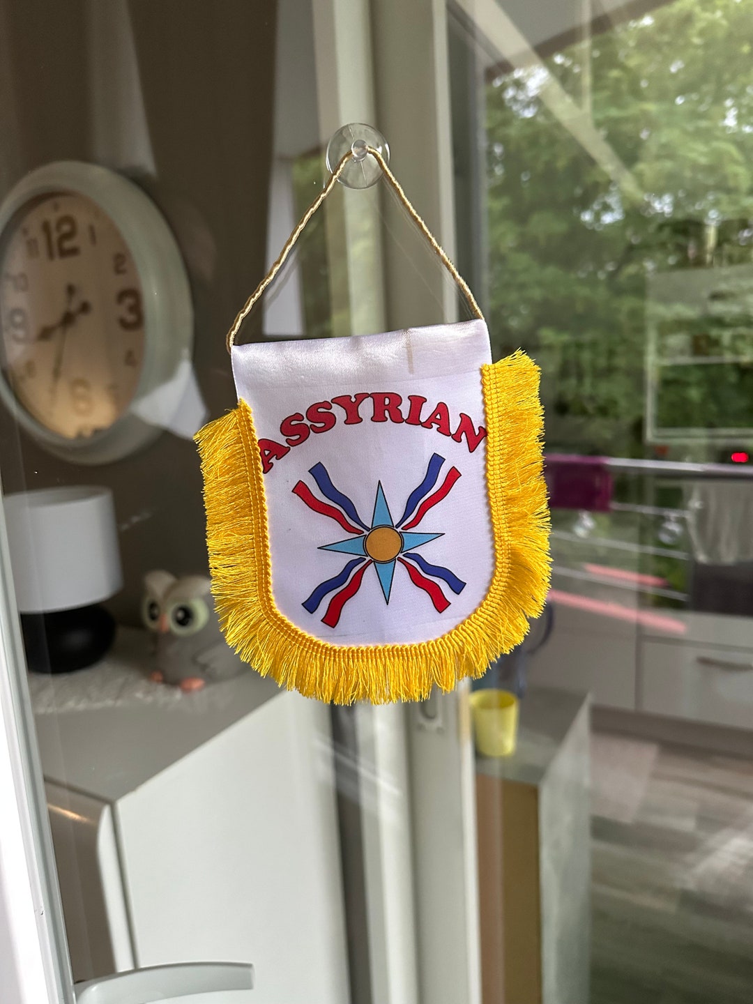 Assyrian Pennant Banner Small Flag for Car Truck Home Office Shop With ...