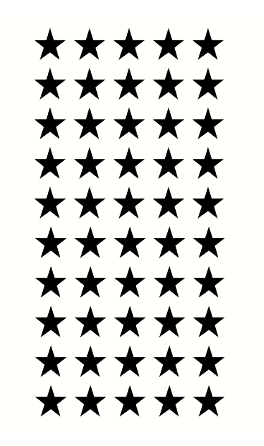 50s Stars, Vinyl Stickers, Bicycle Stickers, Car Stickers, Foil ...