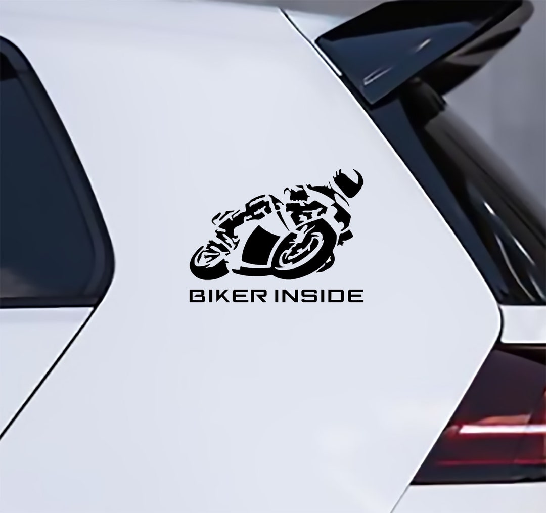 Motorcycle Stickers, Racing, Biker Inside, Speed, Car Tuning, Styling ...
