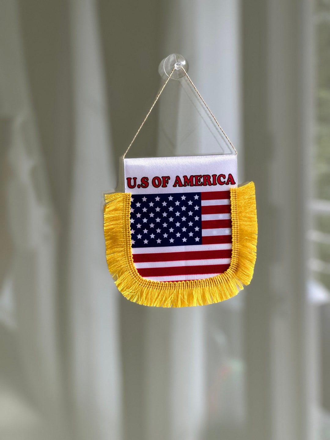 USA America Pennant Banner Small Flag for Car Truck Home Office With ...