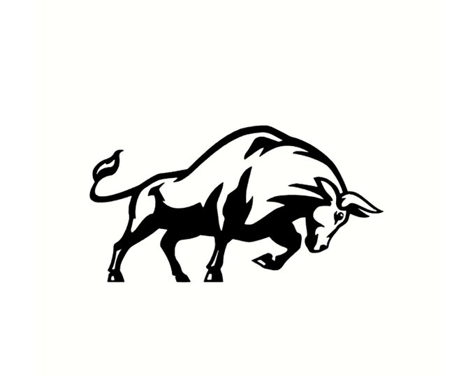 2x Bull Car Decals Vinyl Sticker Tribal Cow JDM Auto Bumper Window ...