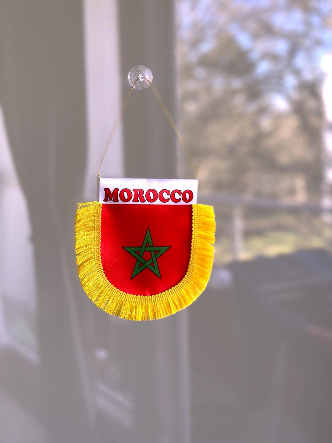 Morocco Pennant Banner Small Flag for Car Truck Home Office With ...