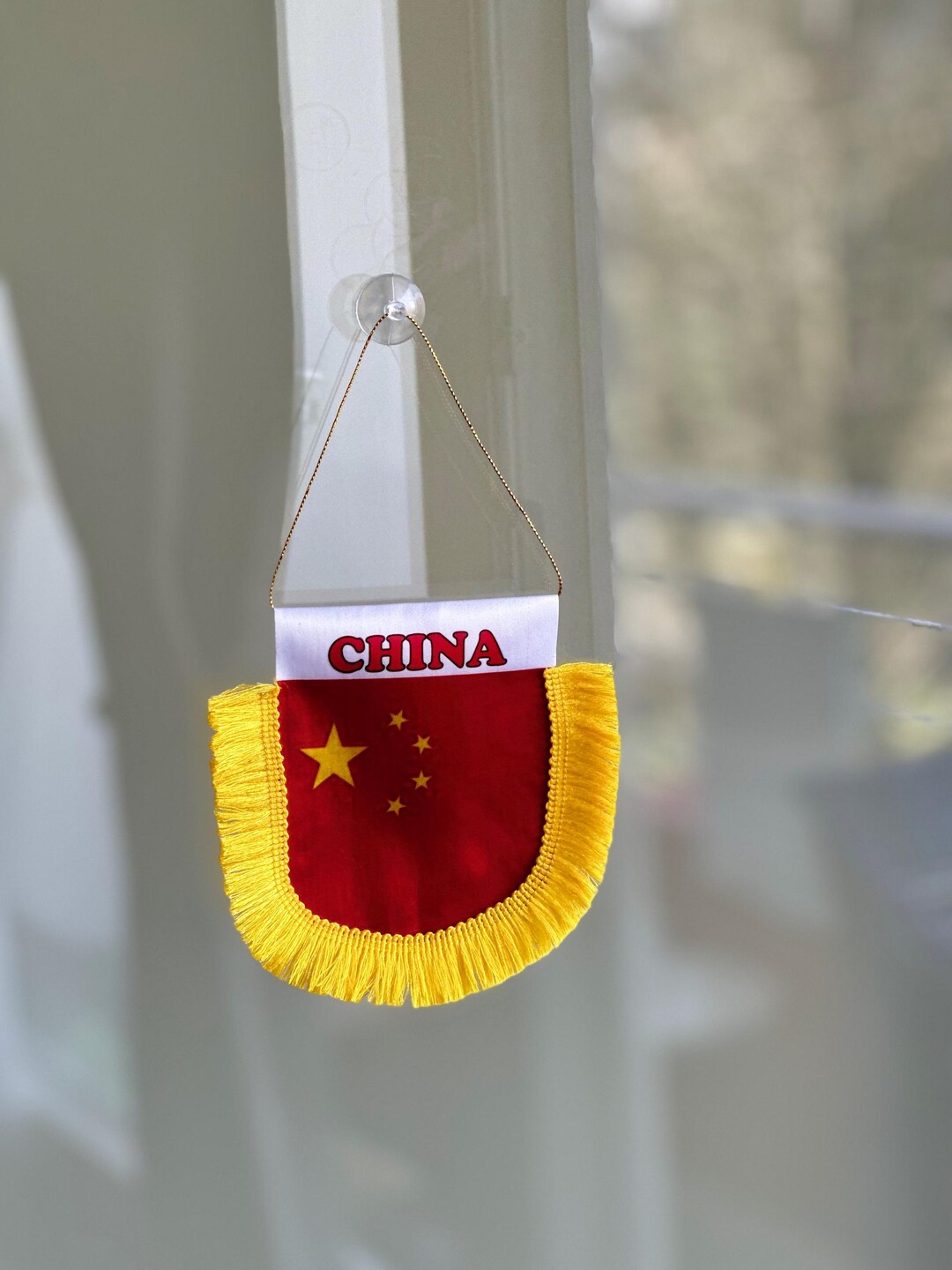 China Pennant Small Flag for Cars Houses Office With Suction Cup Europe ...