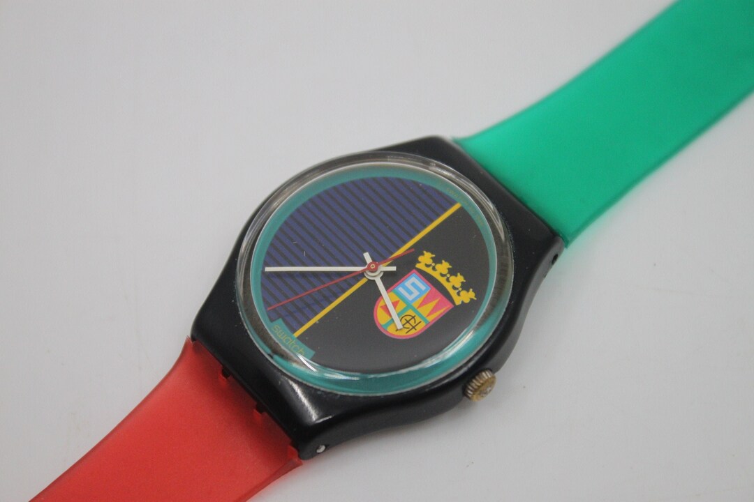 1986 Vintage Gents Swatch, 'sir Swatch', GB111, VERY GOOD Condition ...