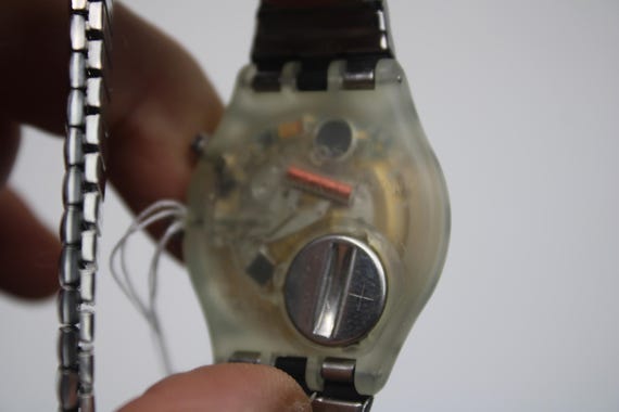 1999, Vintage Gents Loomi Swatch, 'Skeleton', GK911, … - Gem