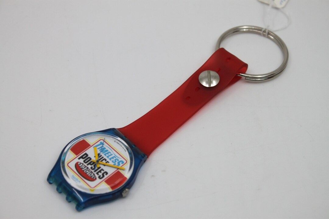Unique, Vintage Swatch Keychain, GN156, 1996, 'good Morning', Made From ...