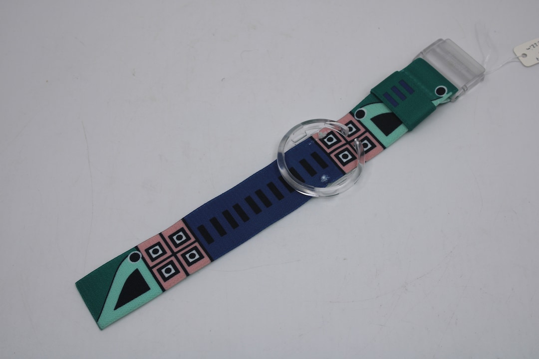 1992 UNWORN Vintage Shop Dummy Pop Swatch Strap Ring, 'muezzin', PWN107 ...
