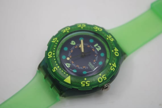 1991 Vintage Swatch Scuba 'Blue Moon' SDN100, nice, u… - Gem