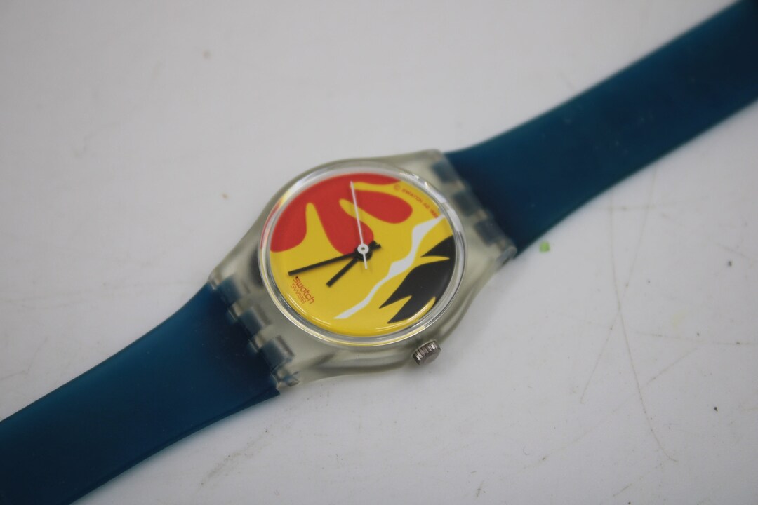 1997 'nafea' Vintage Ladies Swatch, LK104, Working 100%, New Old Stock ...