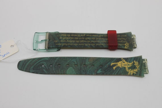 1995, Vintage Swatch Strap, Christmas Special, 'Magic… - Gem
