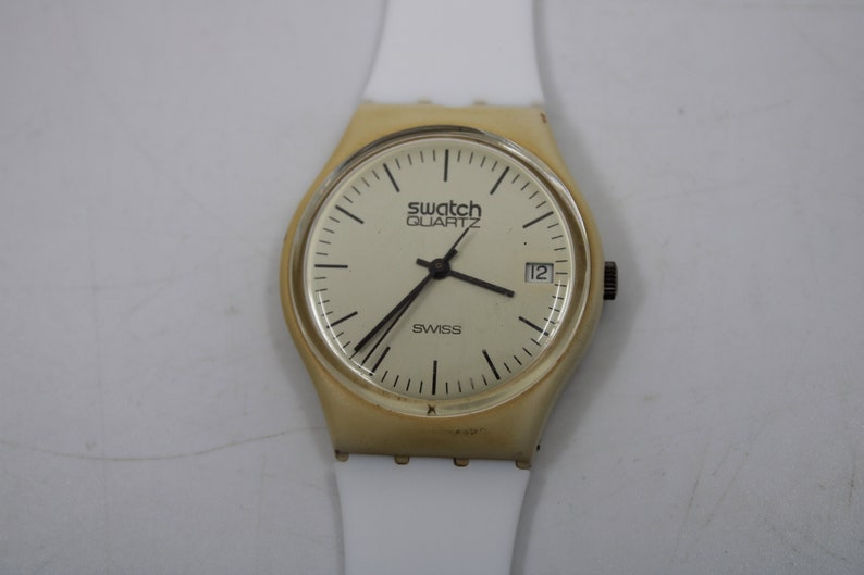 1983, FIRST YEAR Swatch, Gents, 'GT402', GT402, Good, Used Condition ...