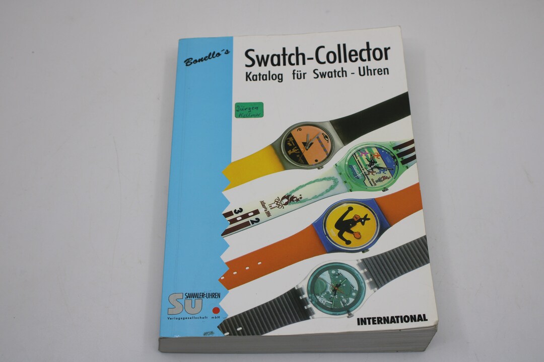 RARE Swatch Watch Collectors Guide - 1983 - 1996 - Nice, USED Condition ...