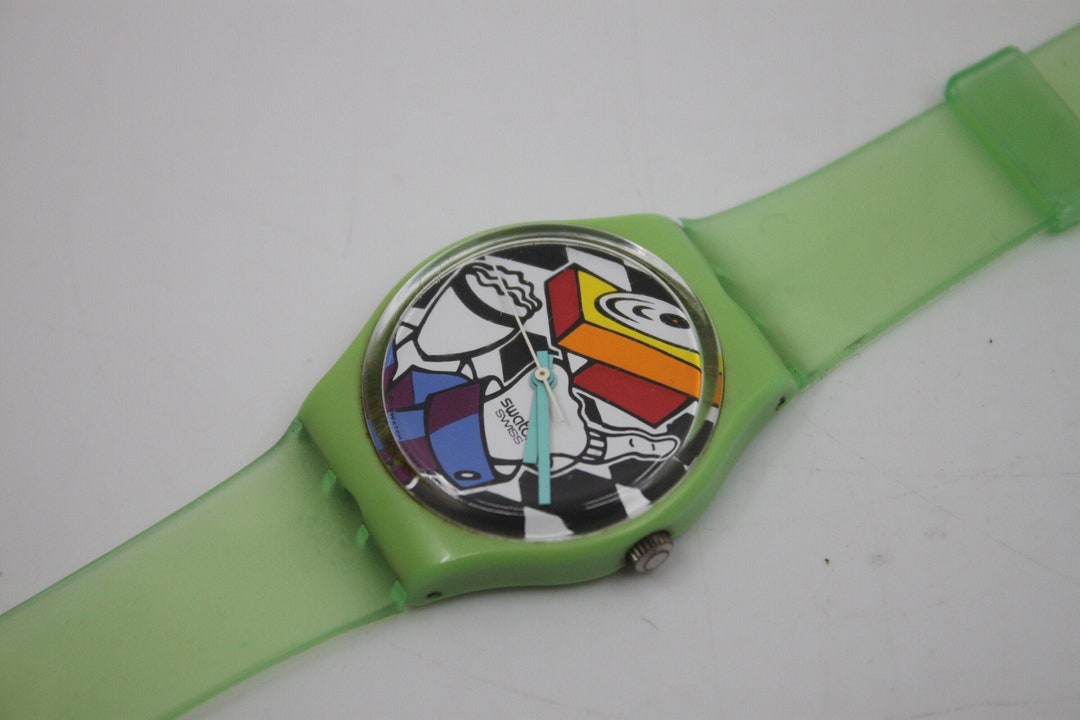 1995 Vintage Gents Swatch 'rapp-er' GG134, Good, Used Condition ...