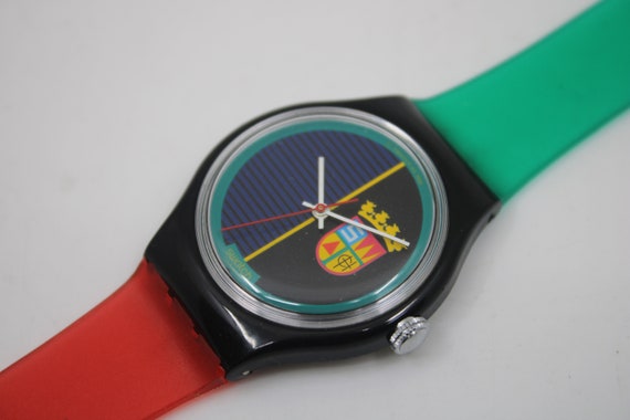 Sir Swatch Automatic Swatch, 1986, GB111, NEW strap a… - Gem