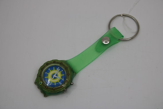 Unique, Vintage Swatch Keychain, SDL900, 1997, 'Reef'… - Gem