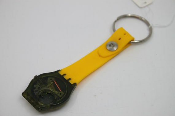 Unique, Vintage Swatch Keychain, GG111, 1991, 'Crash!… - Gem