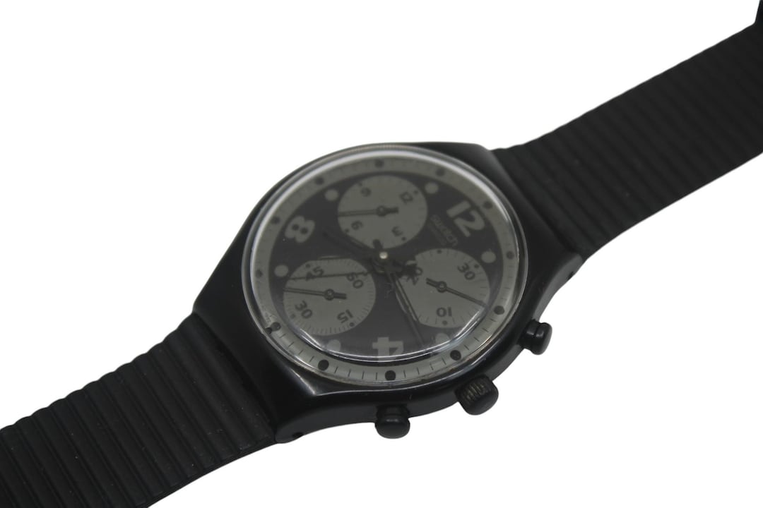 1993 'moon Shadow' Vintage Gents Chrono Swatch SCB110, VERY Good, Used ...