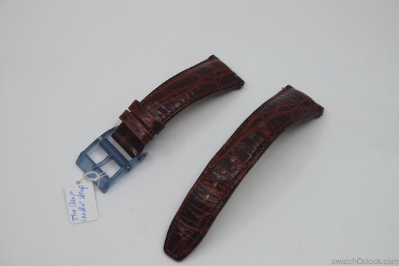 Early 90s, Swatch The Beep, used leather strap, in go… - Gem