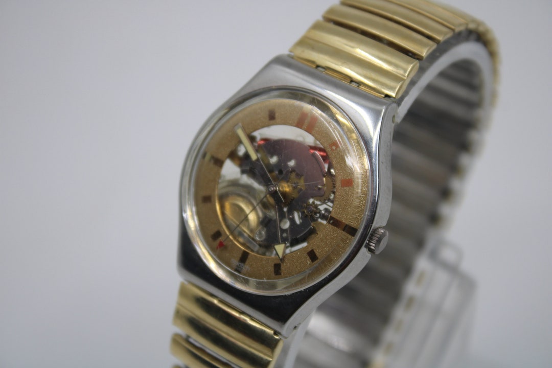 1989 Vintage Gents Swatch, 'metalsphere', GY102, NO Box, in NICE, USED ...