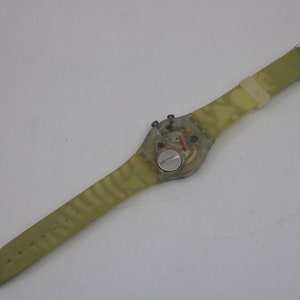 2000 Vintage Loomi Gents Swatch 'skeleton' GK911, New Old Stock, NOT Working, Never Worn - Etsy