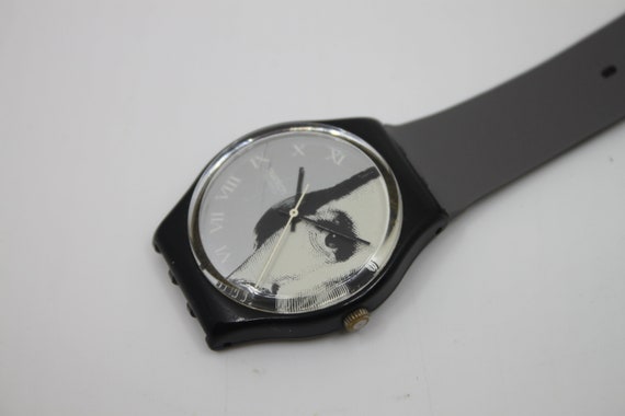 Unique, Vintage Swatch Keychain, GK141, 1992, Glance,… - Gem