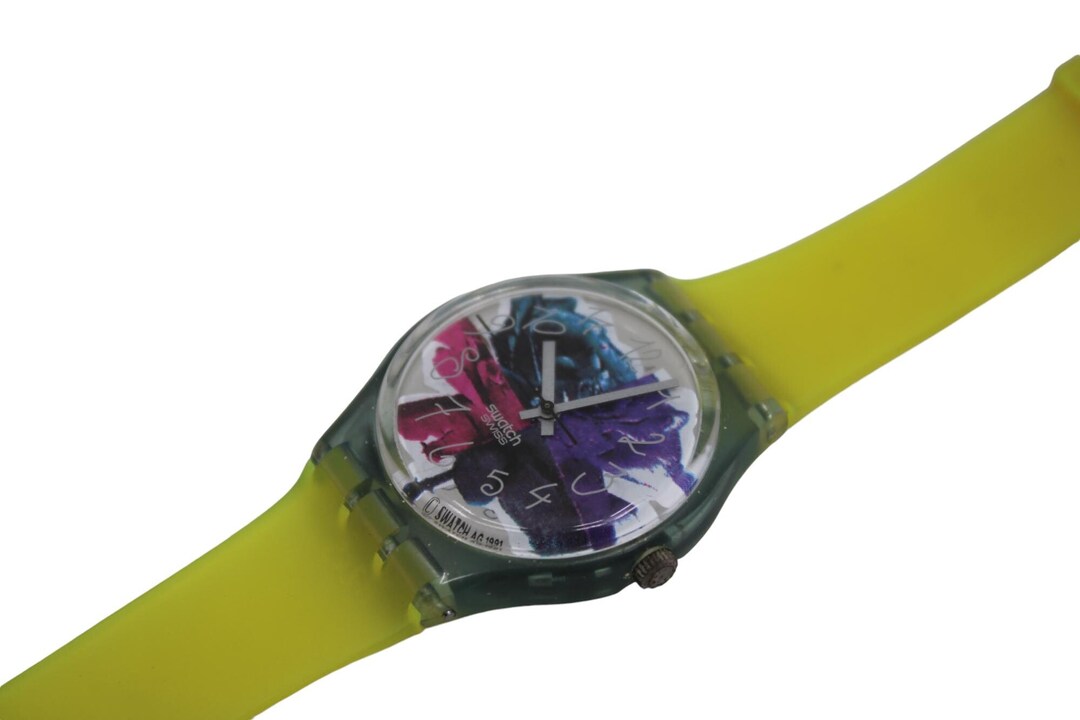 1992 Vintage Gents Swatch 'photoshooting' GN122, in a Nice, Used ...