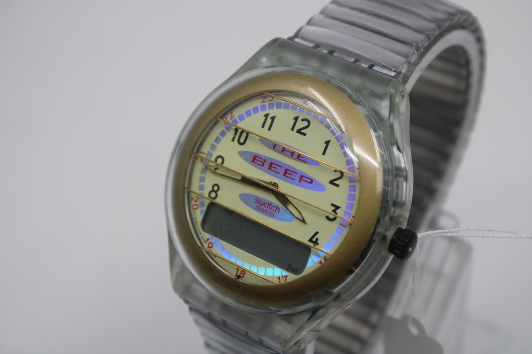 1995 Vintage Swatch the Beep Pager PAN210 Used Condition. - Etsy