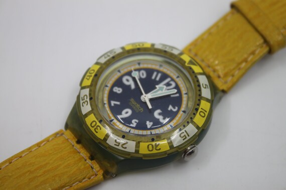 1995 Early Vintage Swatch Scuba 'Gold Fish Goldfish' … - Gem
