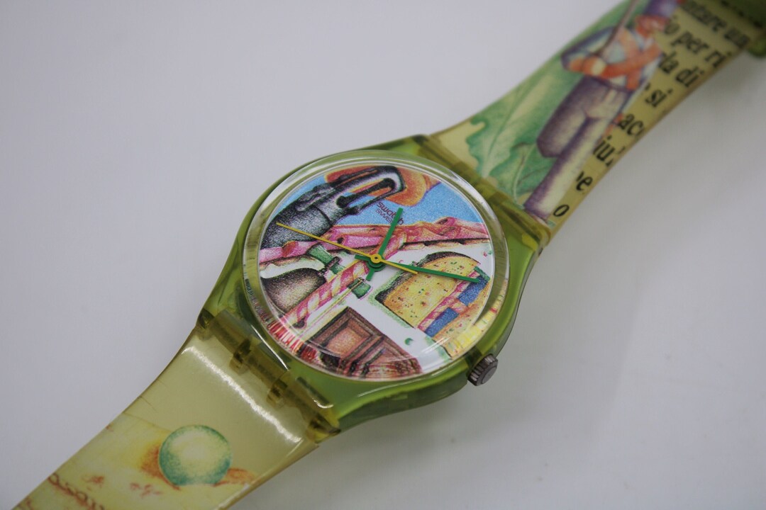 1993 Vintage Gents Swatch 'le Chat Botte' GG123, in Good, Used and ...