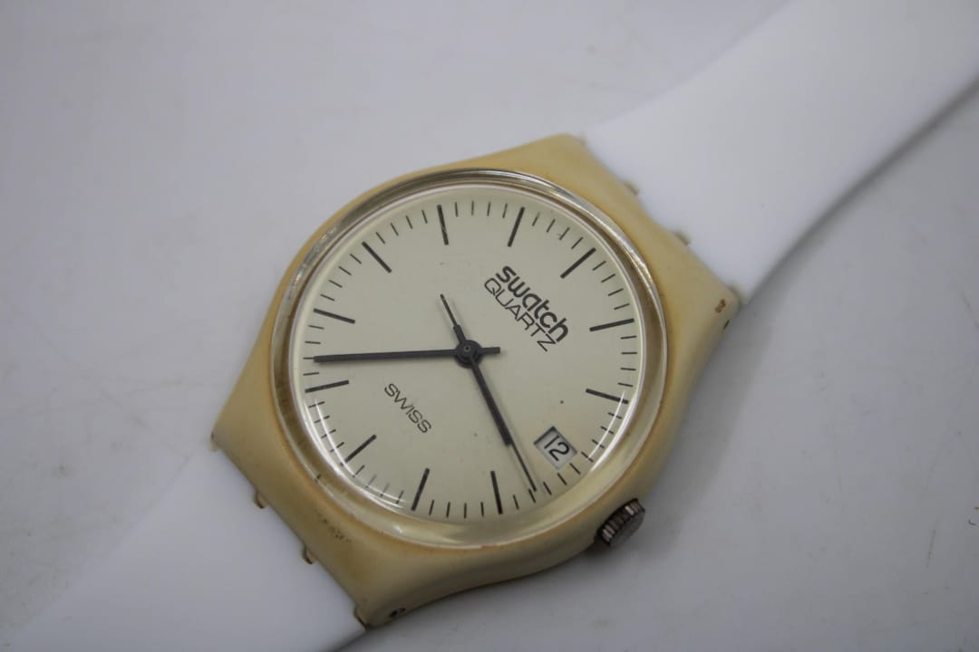 1983, FIRST YEAR Swatch, Gents, 'GT402', GT402, Good, Used Condition ...