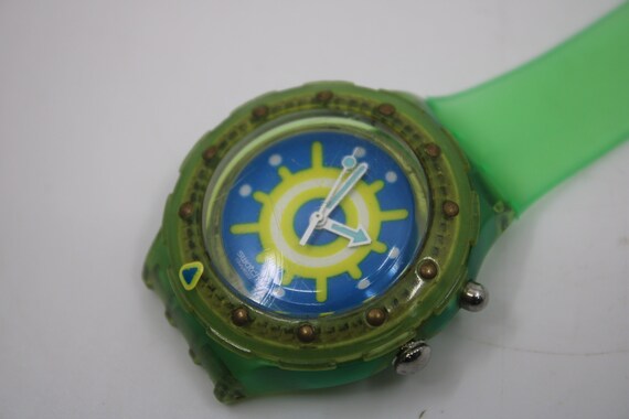 Unique, Vintage Swatch Keychain, SDL900, 1997, 'Reef'… - Gem