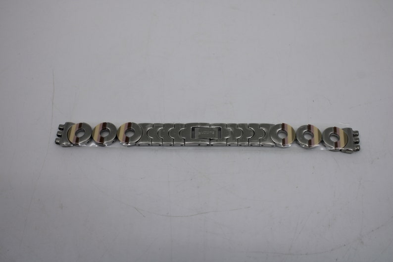 Vintage Ladies Metal Swatch Strap, 'metallic Dune', 12mm, LK258, New ...