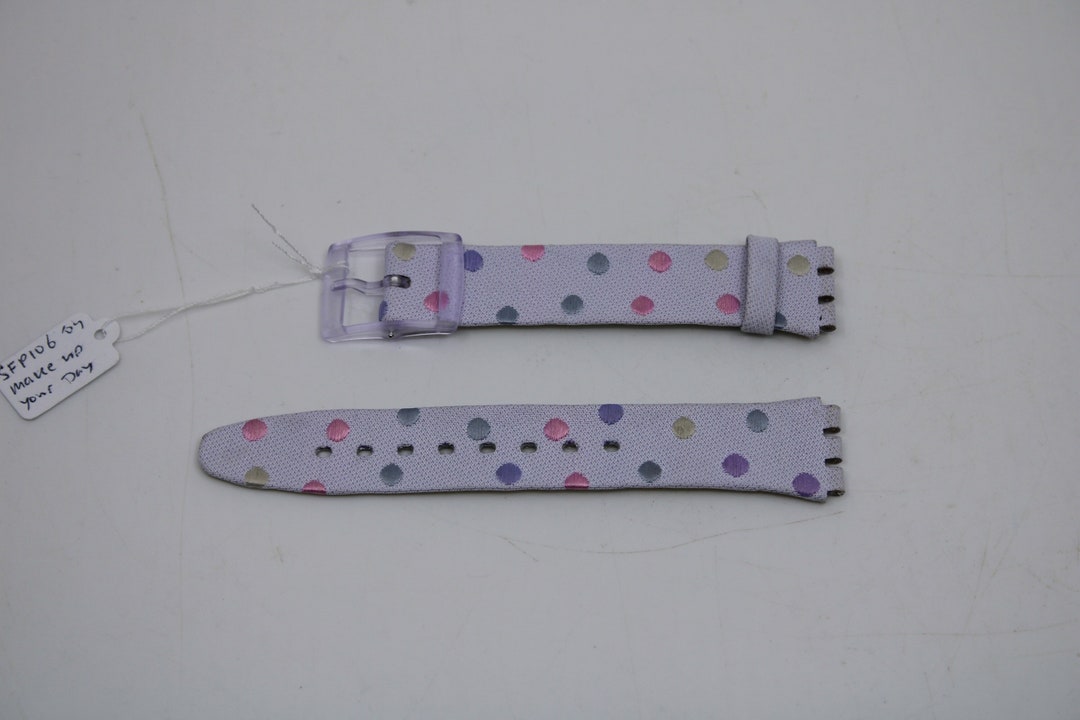 Vintage Swatch Skin Strap, 'make up Your Day', SFP106, New Old Stock ...