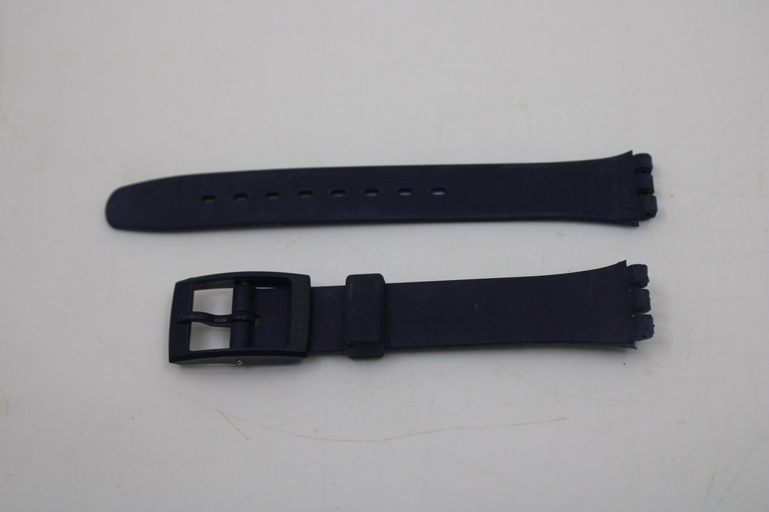 Vintage Swatch Strap, 'simply Blue' LN147, 12mm, Ladies, New Old Stock ...