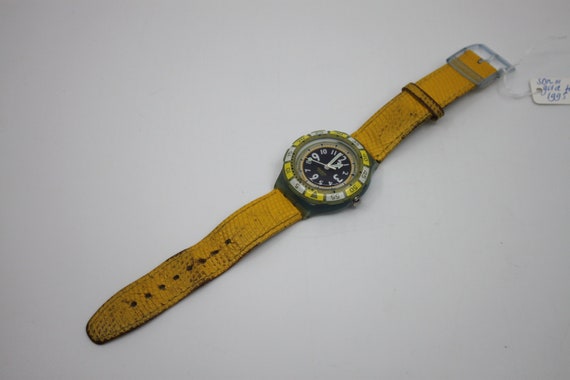 1995 Early Vintage Swatch Scuba 'Gold Fish Goldfish' … - Gem