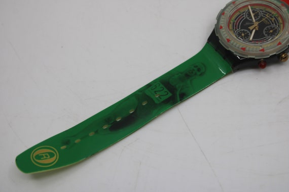 Vintage Swatch Olympic Scuba Aqua Chrono 'Said Aouita… - Gem