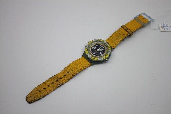 1995 Early Vintage Swatch Scuba 'Gold Fish Goldfish' … - Gem